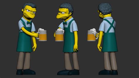 Stl File Moe And Barney 👾 ・3d Printing Idea To Download・cults
