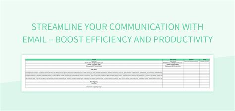 Streamline Your Communication With Email Boost Efficiency And