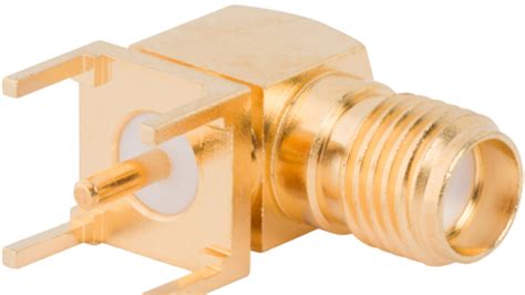 Sma Pcb Connector Offers Secure High Frequency Connectivity