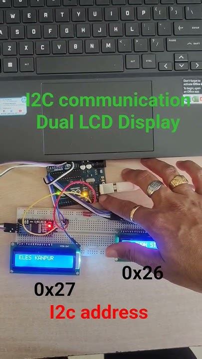 How To Use Multiple I2c Lcds With Arduino Dual Lcd Display Project
