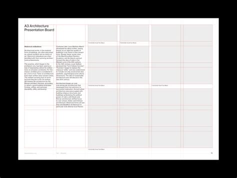 A3 Presentation Grid System For Indesign 2 On Behance Grid System