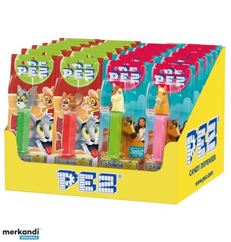 Pez Candies With Dispenser 24 Pieces In Display Germany New The