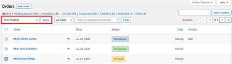 How To Create And Print Picklists For Woocommerce Wpfloor