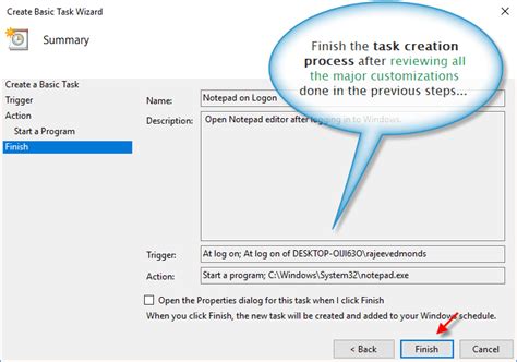 How To Create And Schedule Custom Tasks On Windows 10