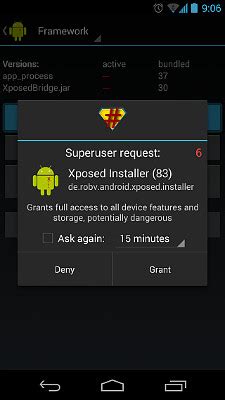 Instructions For Installing Xposed Framework For Android