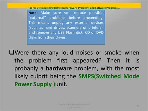 Computer Maintenance Presentationpptx Data Storage And Warehousing
