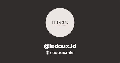 Ledoux Id Instagram Linktree