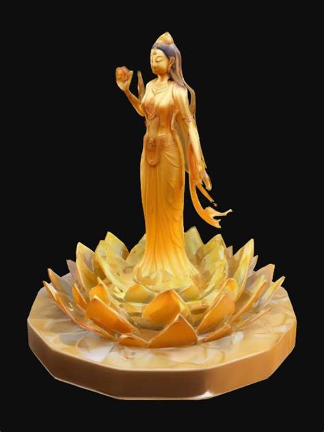 Golden Divinity Download Free 3d Models Generated With Meshy Ai By Stitpragya2021