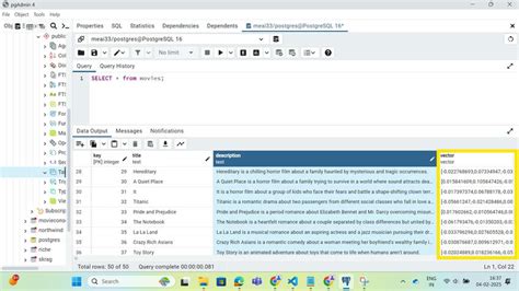 Microsoftextensionsvectordata Using The Postgresql
