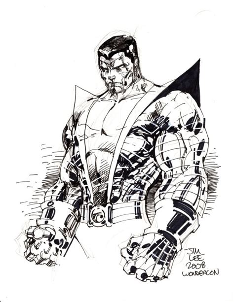 Colossus By Jim Lee Comic Art Comic Books Art Jim Lee Jim Lee Art