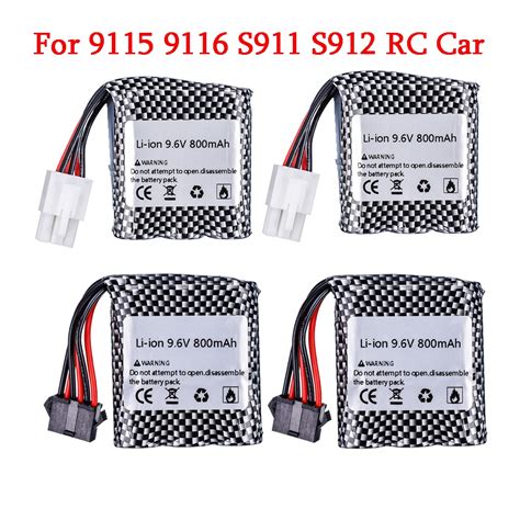 9 6v Liion Battery For 9115 9116 S911 S912 Rc Car Truck Parts Upgrade 9