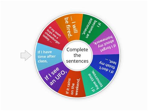 Speaking First Conditional Random Wheel