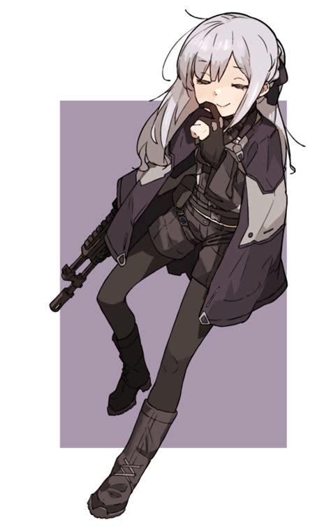 Amonitto Ak 12 Girls Frontline Girls Frontline 1girl Ak 12