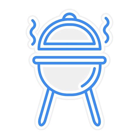 Premium Vector Bbq Grill Vector Illustration