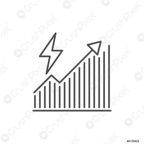 Energy Consumption Related Vector Linear Icon Stock Vector 6139423