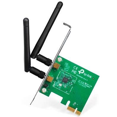 Placa De Rede Wi Fi Pci Express Tp Link Tl Wn Nd Mbps Espelho Low Profile Kabum