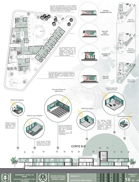 Lamina Arquitectónica Proceso De Diseño Encadenamiento Arquitectura