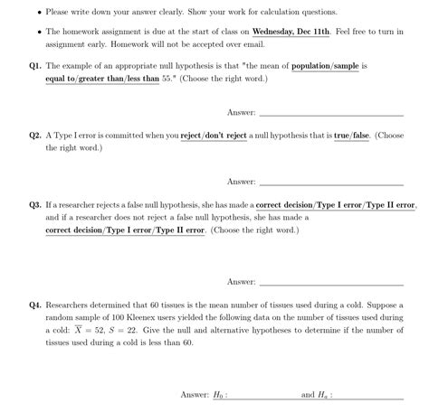 Solved Please Write Down Your Answer Clearly Show Your Work