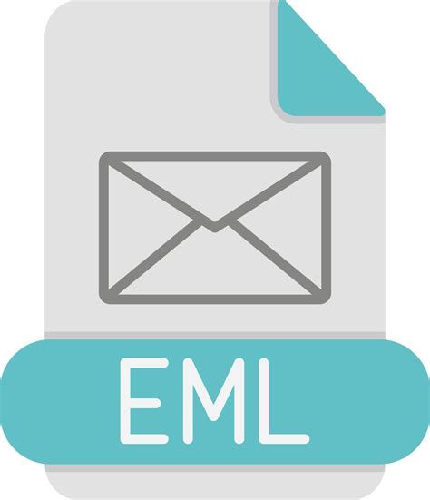 Eml Flat Light Icon 38956174 Vector Art At Vecteezy