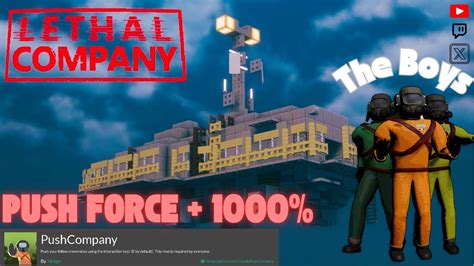 We Made An Insane Mod Pack Lethal Company Youtube