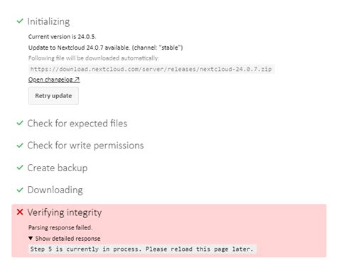 Tutorial Solución Para Problemas De Actualización En Nextcloud