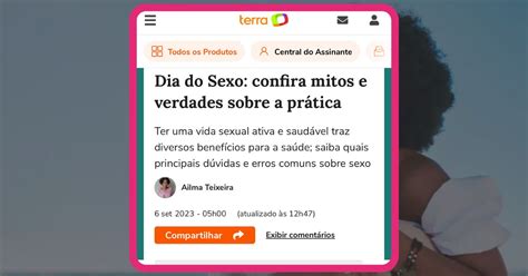 Mitos E Verdades Sobre Sexo Dani Fontinele