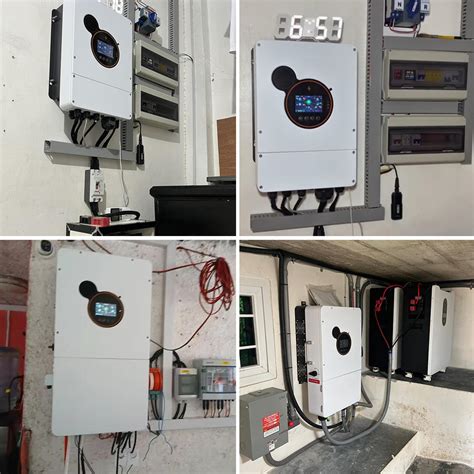 8kw 10kw 12kw 48v 120000w 48v Hybrid Solar Inverter Dual Mppt Split