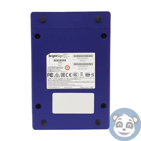 Brightsign Ls424 Digital Player No Power Supply No Memory Card “a” Komercos