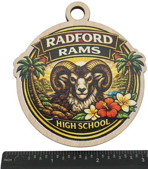 Radford Rams 2026 Graduation Keepsake Wood Laser Etched And Cut