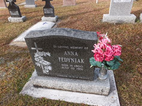 Anna Chichak Fedyniak 1900 1991 Homenaje De Find A Grave