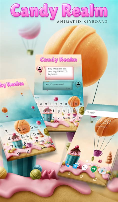 Candy Realm Animated Keyboard Apk For Android Download