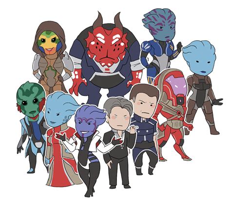 Shiala Me персонажи Mass Effect сообщество фанатов картинки