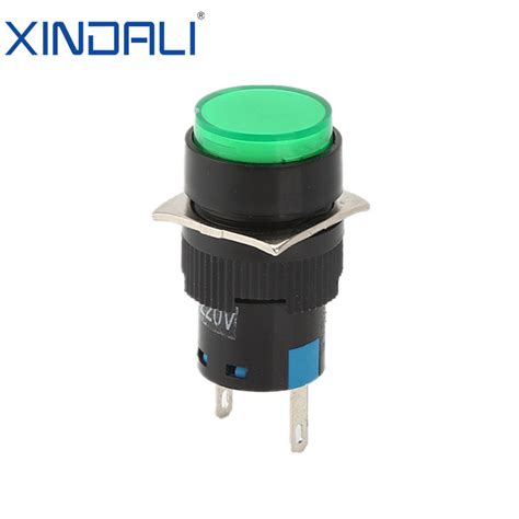 Xdl16 11al Mini Push Button Switch Light Indicator Plastic Push Button Switch China Push