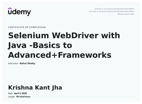 Selenium Java Automationtesting Softwaretesting Testautomation Krishna Kant Jha
