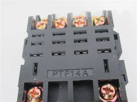 Generic Ptf14a Relay Socket 10a 240v 4p 14 Blade Nop Industrial