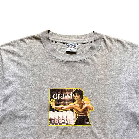Vintage 90s Drawls Bruce Lee Streetwear Archive