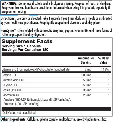 Panzyme Nutra Biogenesis