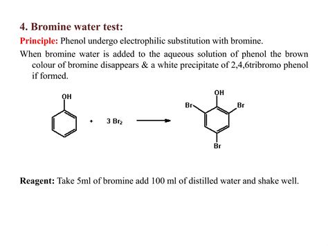 Qualitative Test For Phenol Pptx