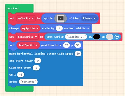 Loading Extension Game Design Microsoft Makecode