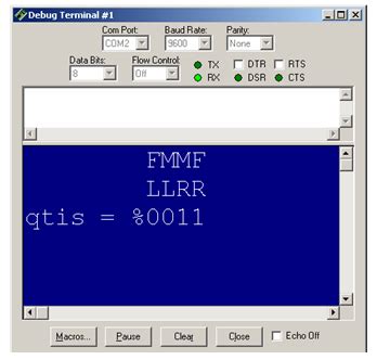 Test The QTI Sensors LEARN PARALLAX COM