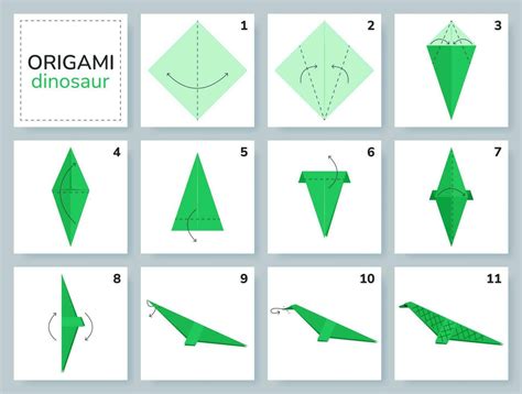 How To Make An Easy Origami Dinosaur