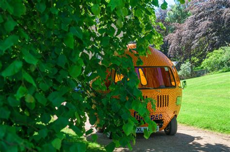 Strange Fruit Driving The Mini Based Outspan Orange Autocar