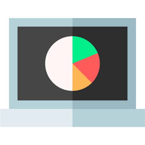 Analytics Basic Straight Flat Icon