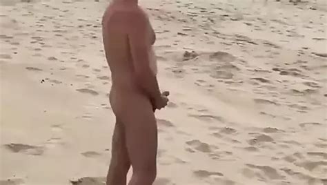 Caught Full Nude Masturbating And Cumming On The Beach Gay Amateur