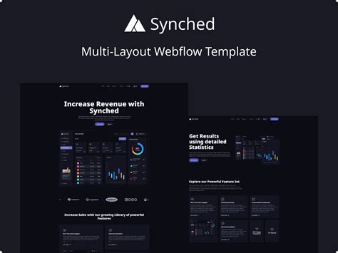Synched Saas Html5 Responsive Website Template
