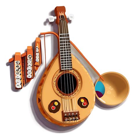 Download Clay Musical Instruments Png 27