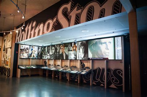 Rolling Stone50 Years Exhibit At The Rock And Roll Hall Of Fame The