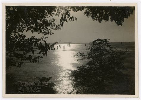 Vintage 1930s China Photograph Chefoo Views Lot Of 3 Photos Sharp Photo