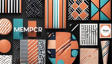 Memphis Pattern Pack Premium Ai Generated Image