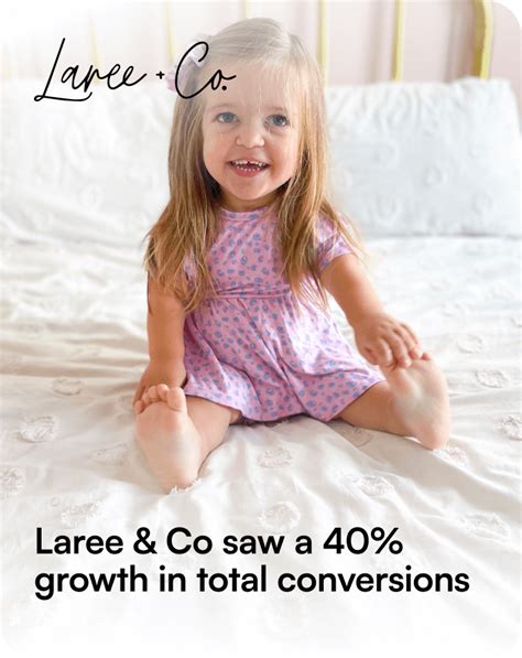 Laree And Co Saw A 40 Growth In Total Conversions While Reducing Cost Per Conversion By 47 Linear